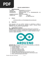 Arduino | PDF | Unidad Central de procesamiento | Arduino