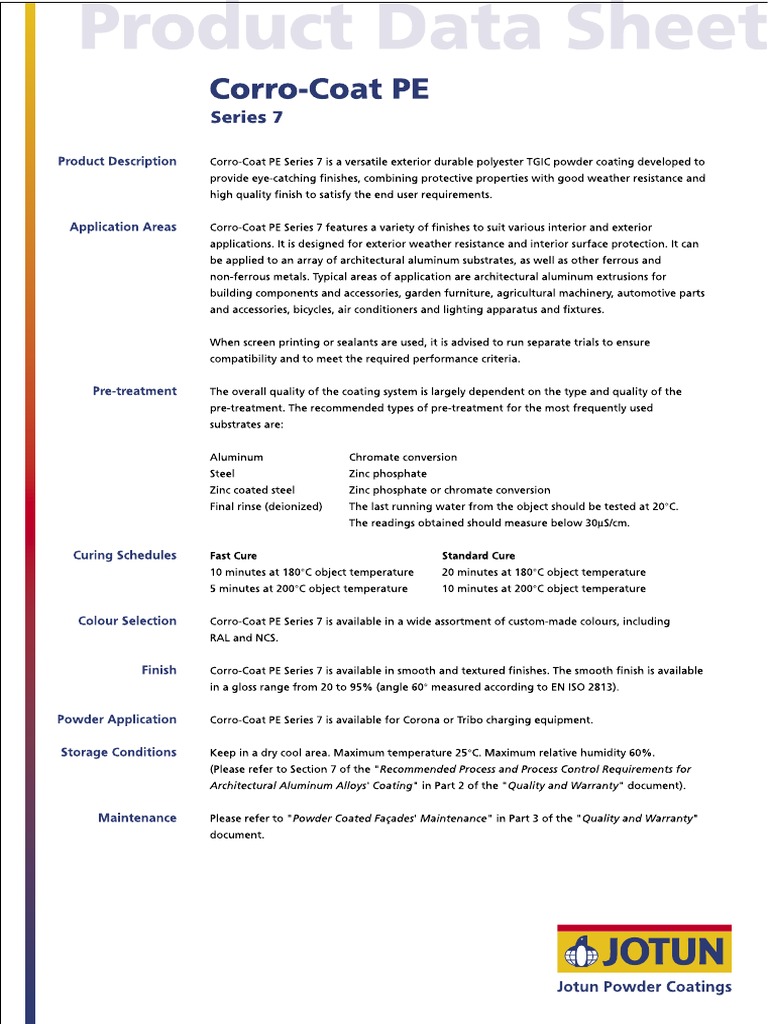 Corro-Coat PE Series 7 PDF | PDF