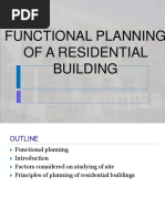 Single Line Plan of A Residential Building PDF | PDF
