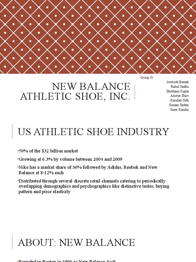 Group 1 - New Balance | PDF | Inventory | Sneakers