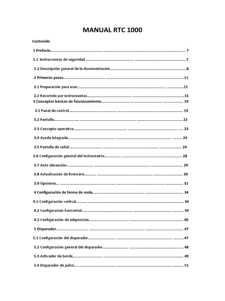 Manual RTC 1000 | PDF | USB | Monitor de computadora