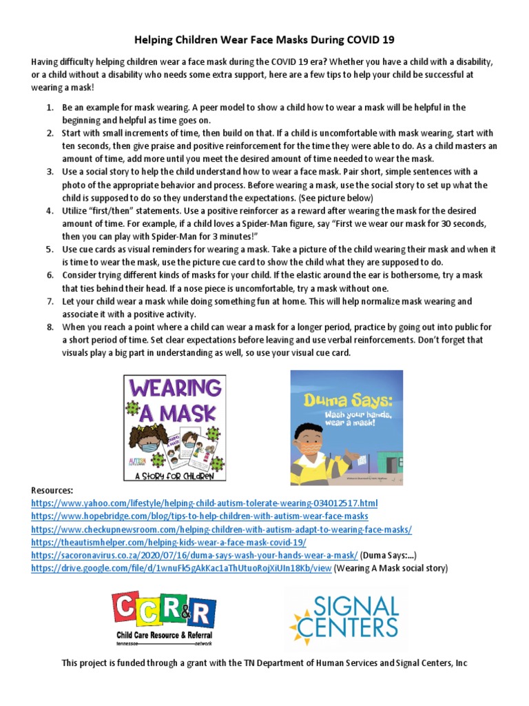 Mask Wearing Tips | PDF