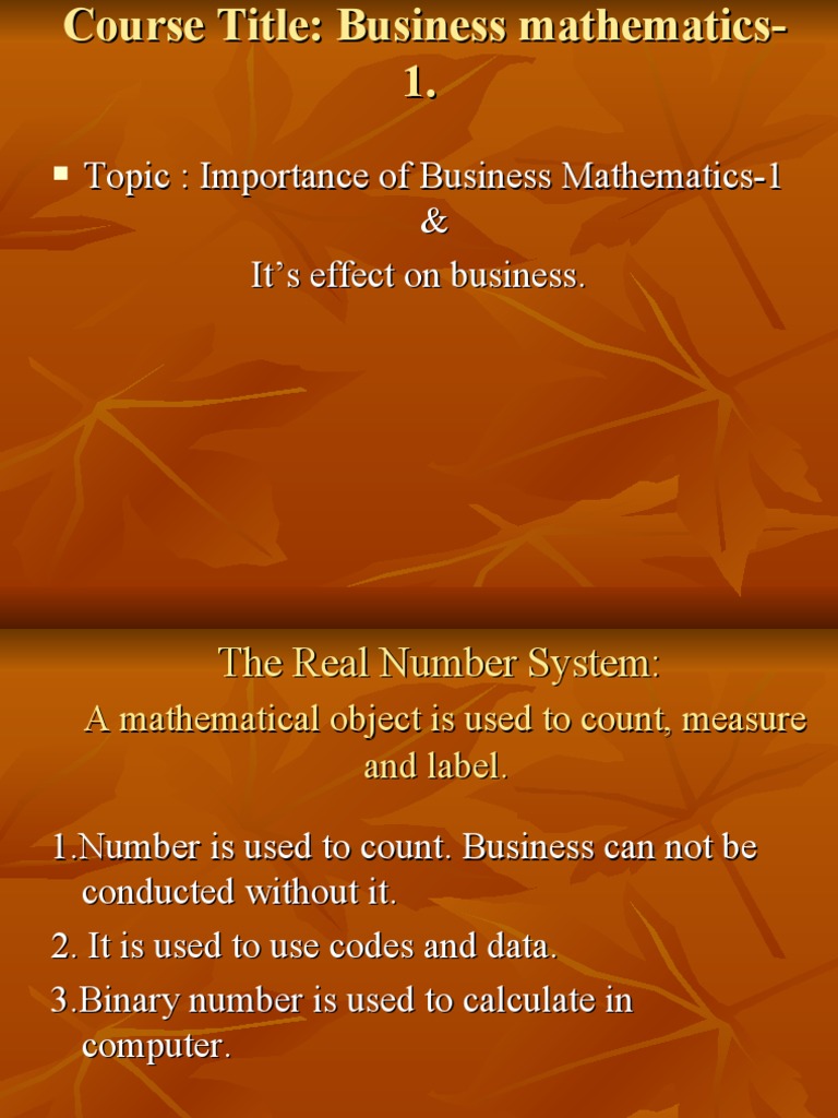 Mathematics & Decision Making | PDF | Numbers | Interest