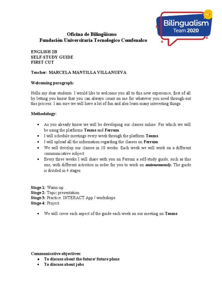 Student Guide 1 | PDF | Semiotics | Pedagogy