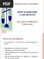 Case Digest Sample | PDF | Certiorari | Supreme Courts