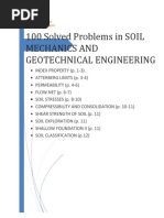 Geotechnical Engineering Besavilla Solved Problems | PDF