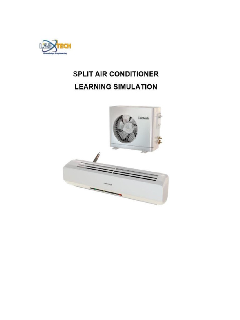 Split Air Conditioner Learning Simulation | PDF | Air Conditioning ...