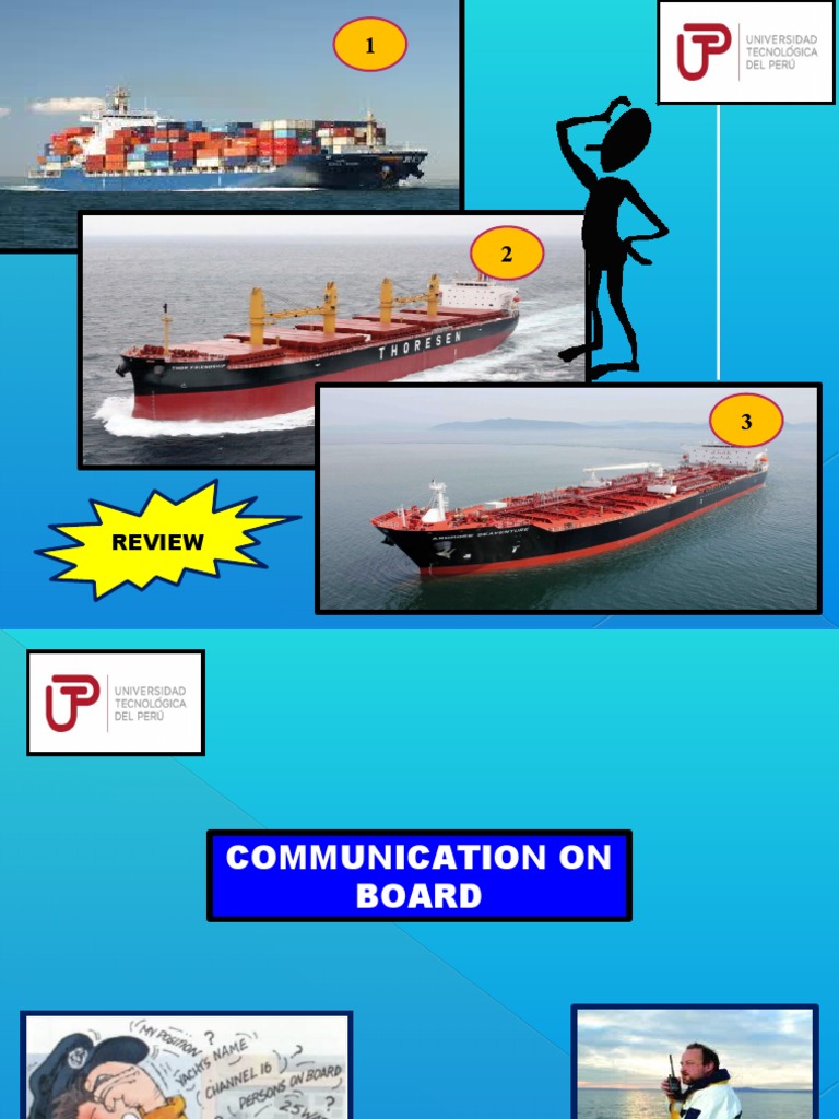 Communication On Board 35055 | PDF | Water Transport | Shipping
