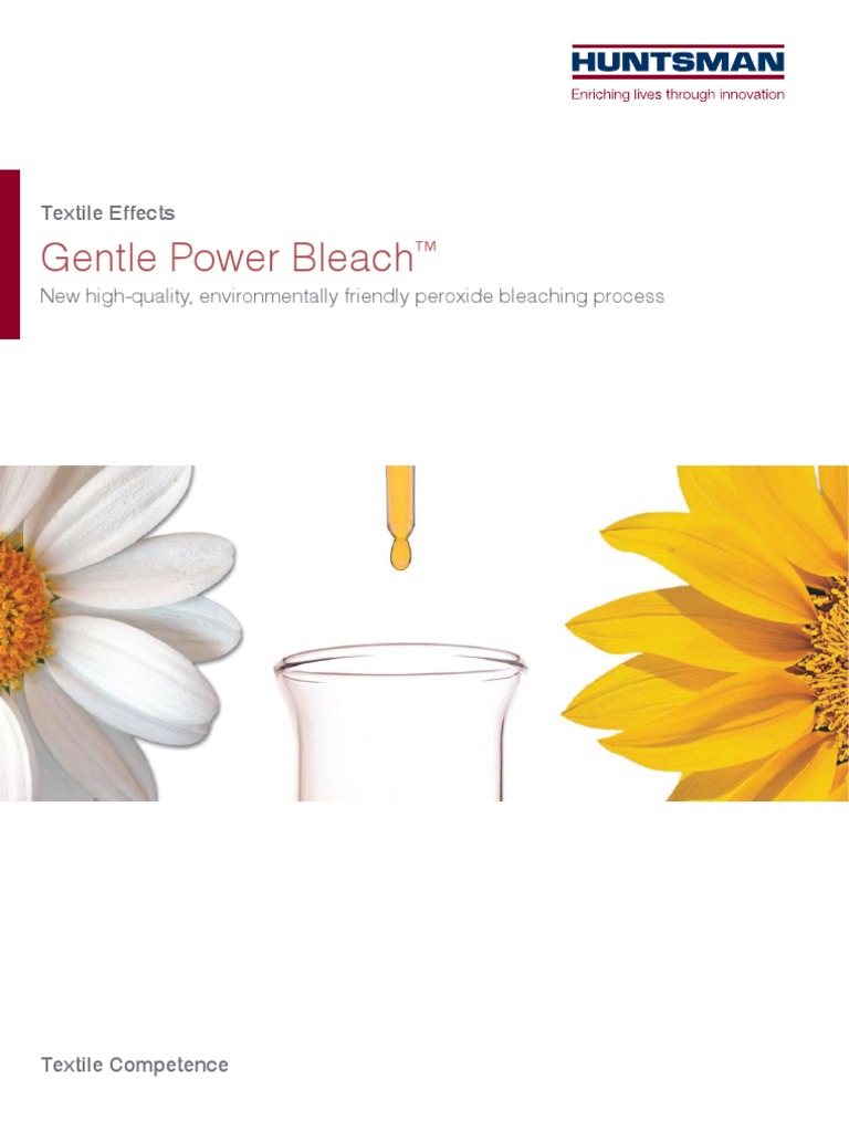Gentle Power Bleach: Textile Effects | PDF | Dyeing | Bleach