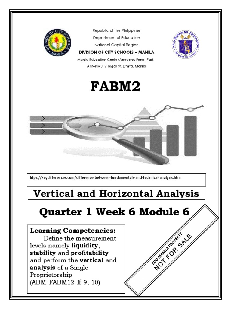 Fabm2: Quarter 1 Week 6 Module 6 | Download Free PDF | Financial Ratio ...