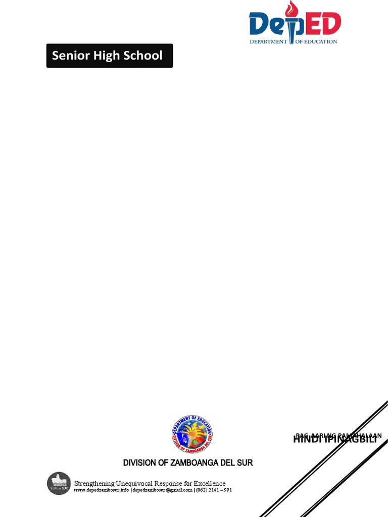 Module Cover Page SHS Applied Econimics