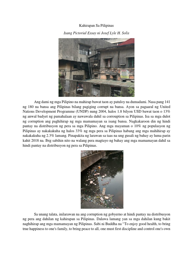 Pictorial Essay PDF | PDF