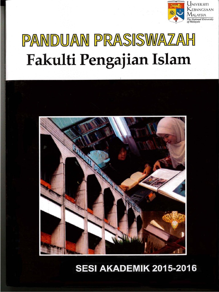 Buku Panduan FPI Prasiswazah 20152016 | PDF