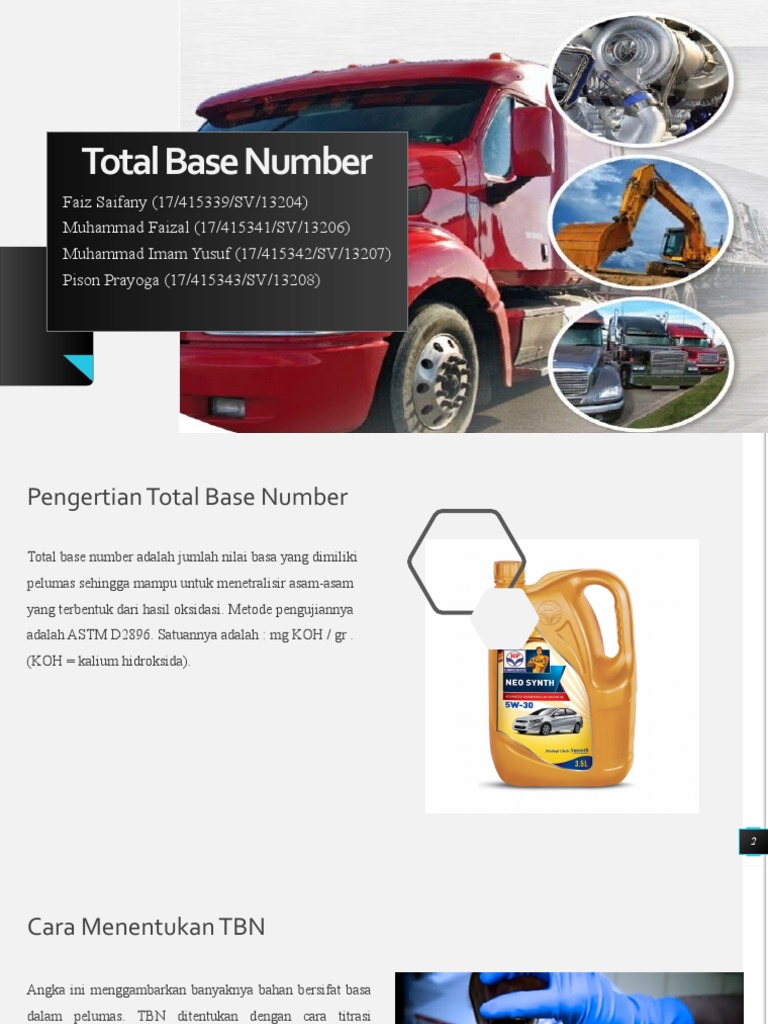 Total Base Number | PDF