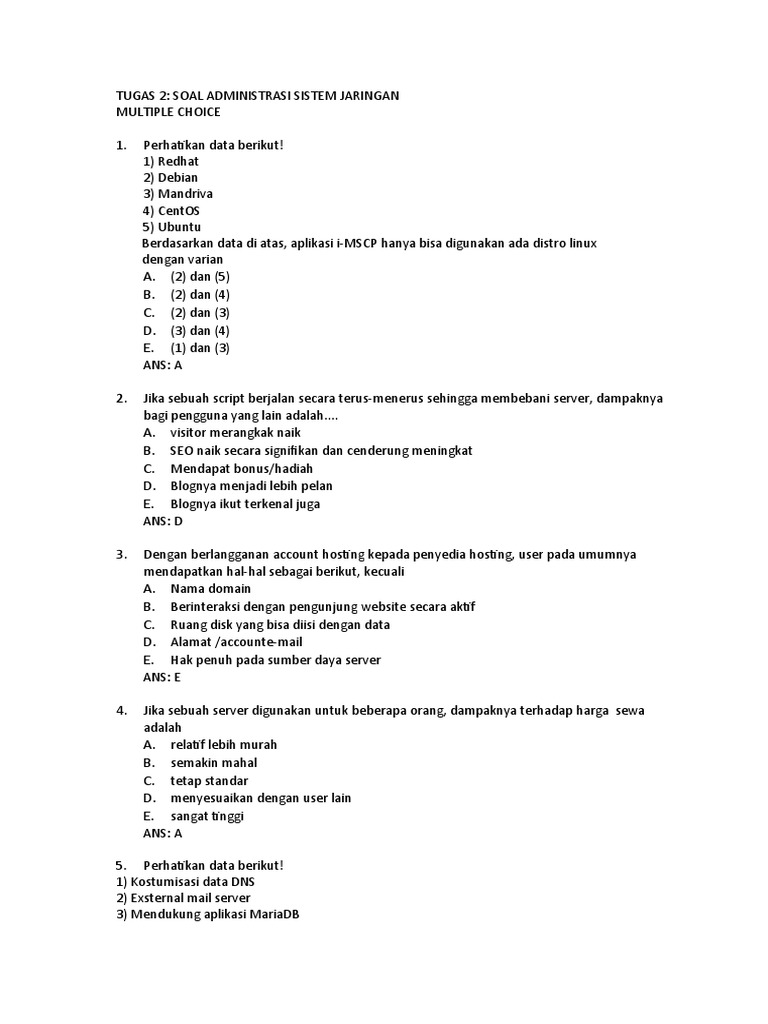 Tugas 2 Soal Asj | PDF