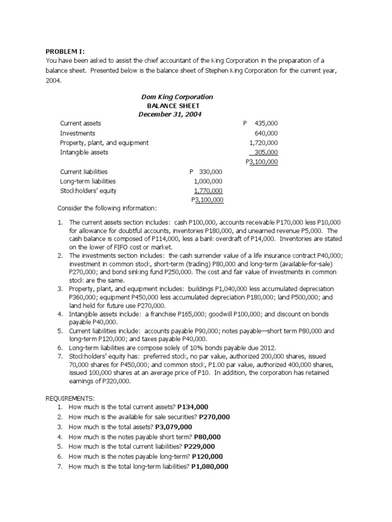 Accounting | PDF | Depreciation | Balance Sheet