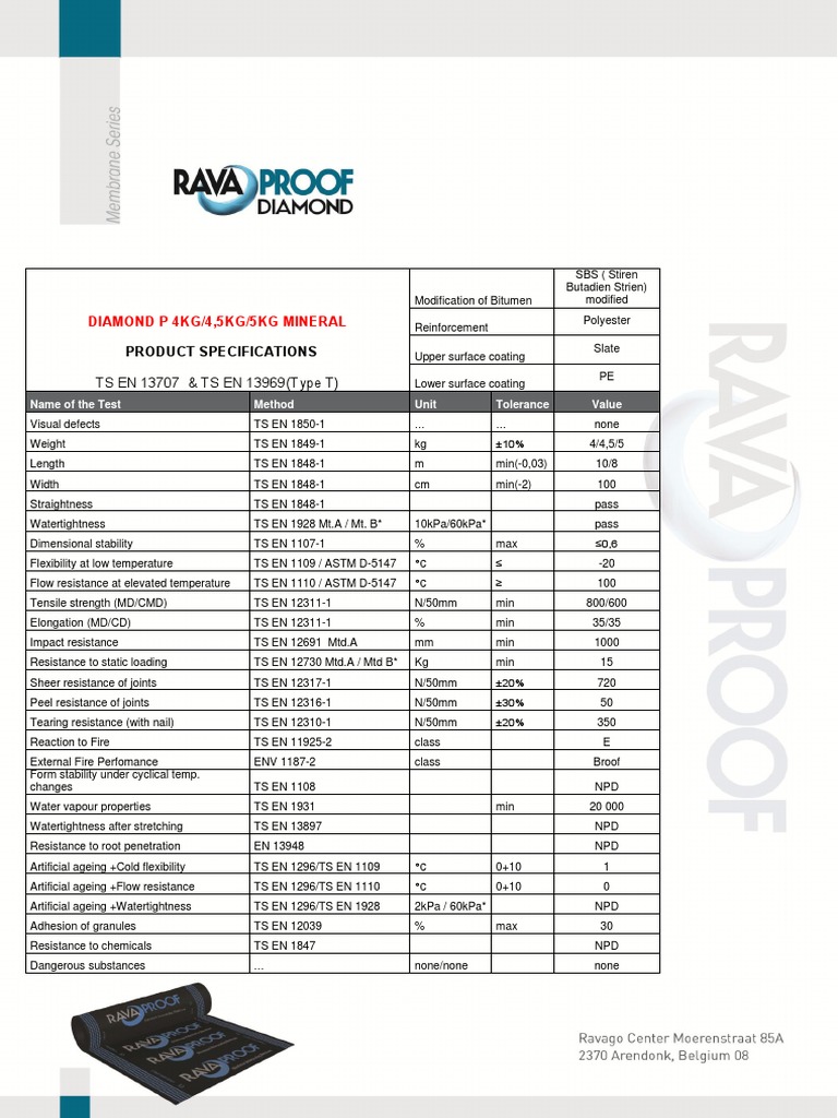 Diamond P Mineral Product Specs | PDF | Chemical Product Engineering ...