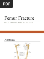 The Femur - Proximal - Distal - Shaft - TeachMeAnatomy | PDF | Knee | Hip