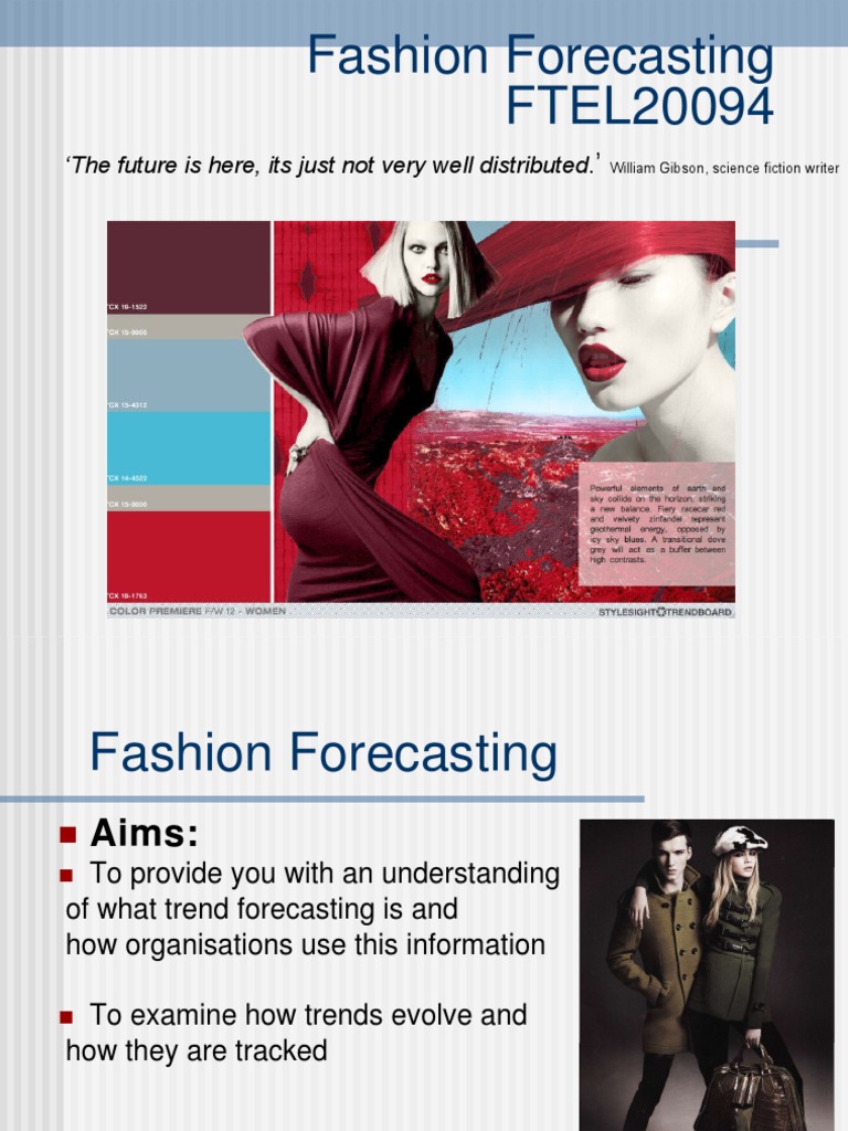 Fashion Trend Forecasting Guide | PDF | Fashion | Ethnography