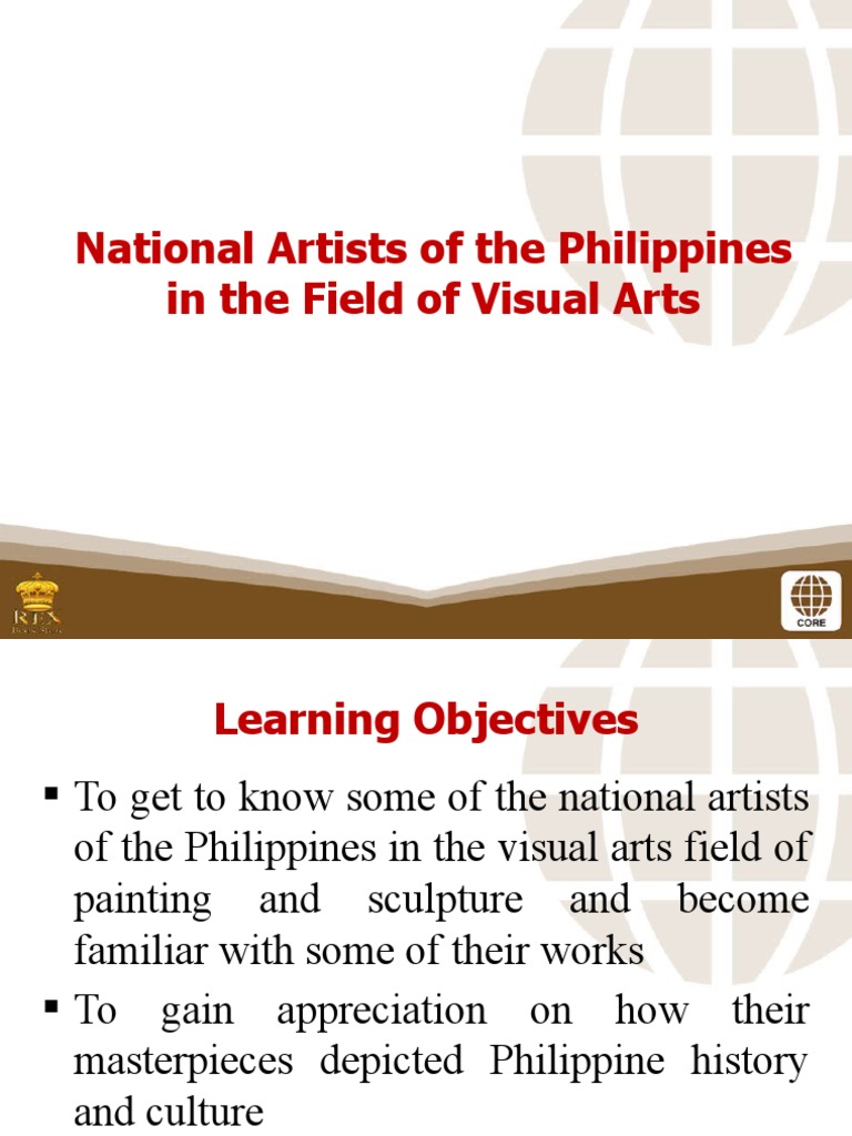 National Artists of The Philippines in The Field of Visual Arts | PDF ...