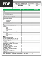 Hazardous Waste Storage Area Weekly Inspection Checklist | PDF