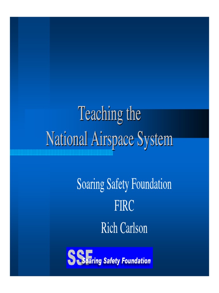 Teaching The National Airspace System | PDF | Visual Flight Rules ...
