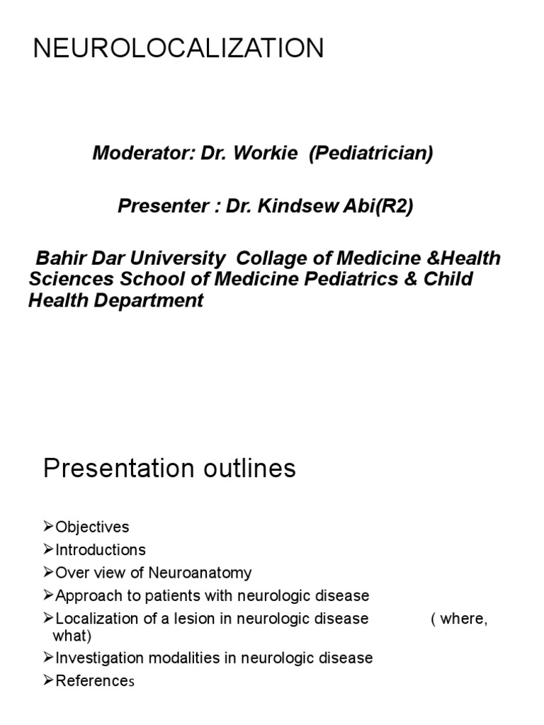 Neurolocalization | PDF | Spinal Cord | Cerebral Cortex