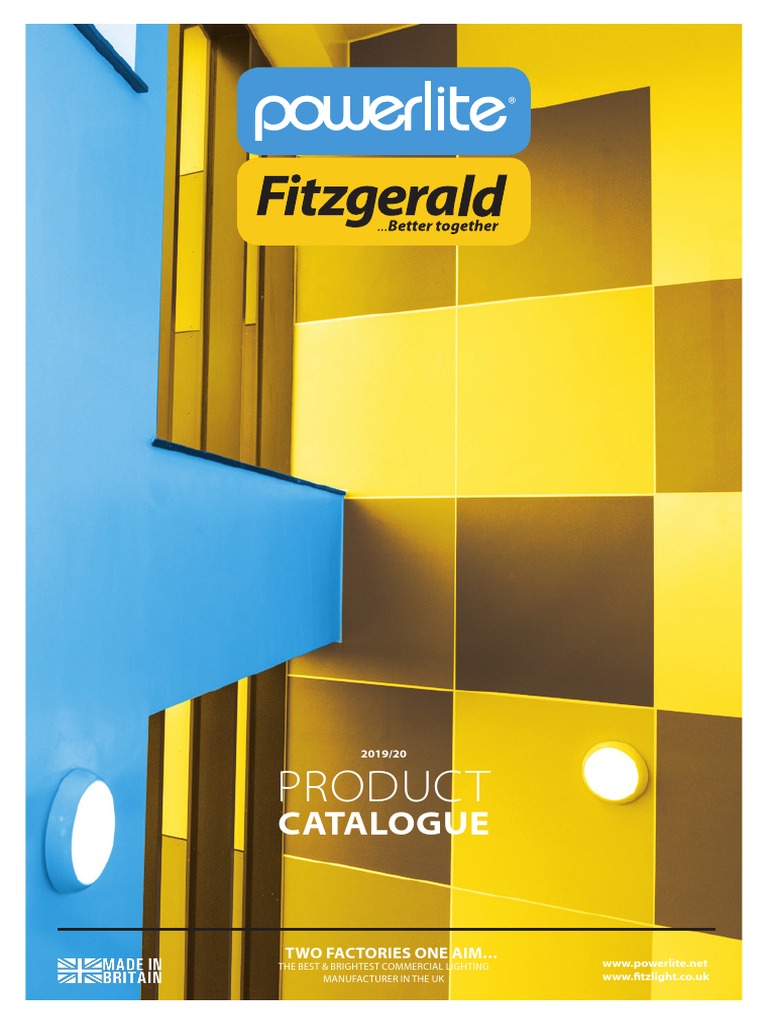 Powerlite Fitzgerald Catalogue 2019 20 | PDF | Lighting | Light ...