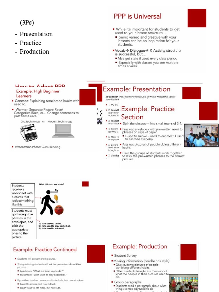 (3Ps) - Presentation - Practice - Production | PDF | Computers ...