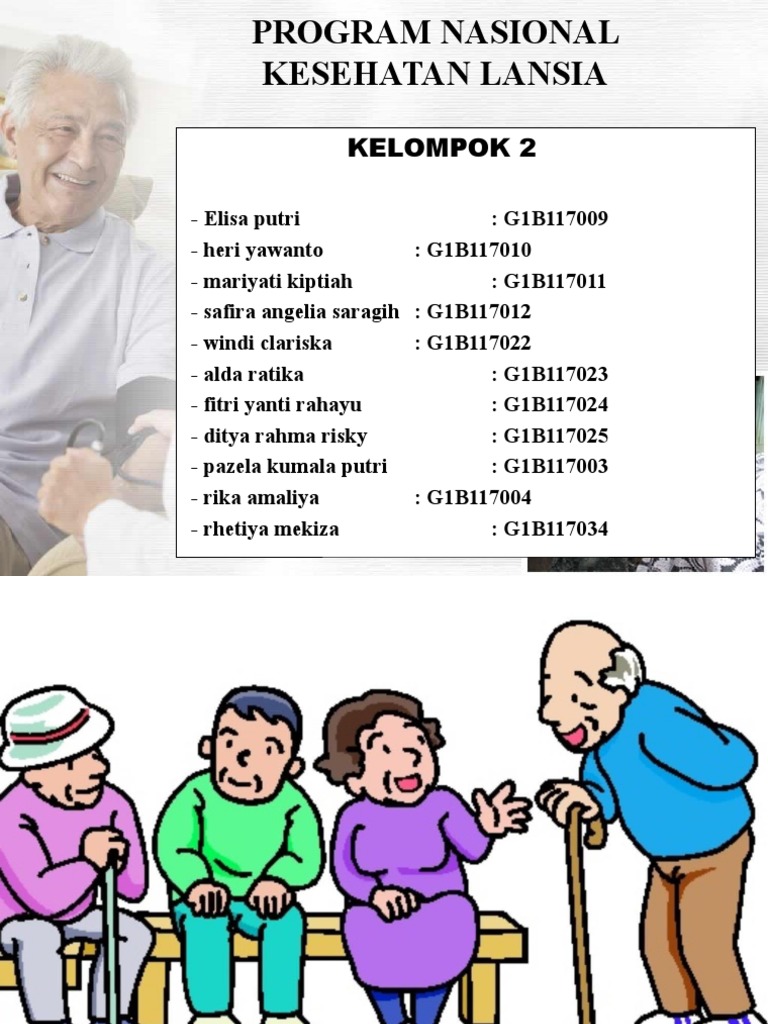 Program Nasional Kesehatan Lansia | PDF | Pengembangan Diri