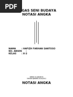 Menulis Partitur Not Angka | PDF