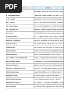 ARC Transport Branch Directory | PDF | Freight Transport