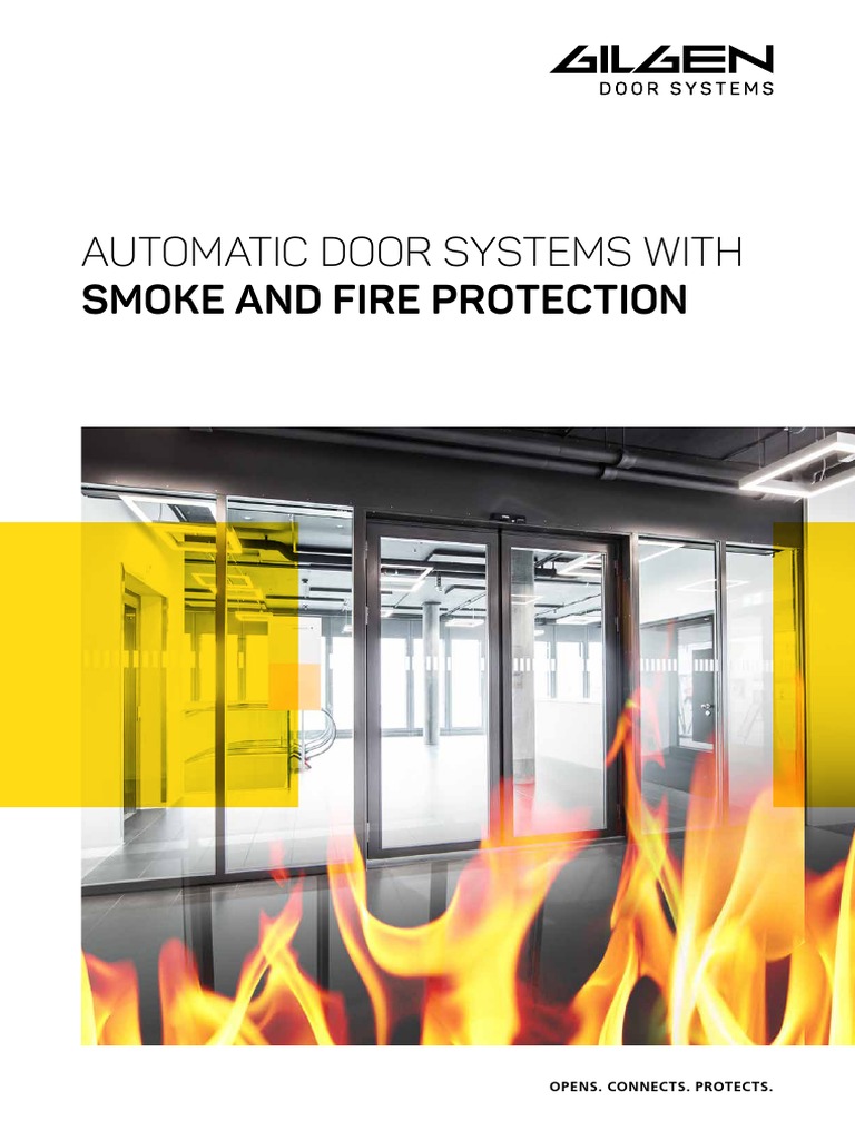 Automatic Door Systems With: Smoke and Fire Protection | PDF | Door ...