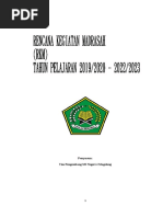RENCANA KERJA MADRASAH (RKM) Edit | PDF