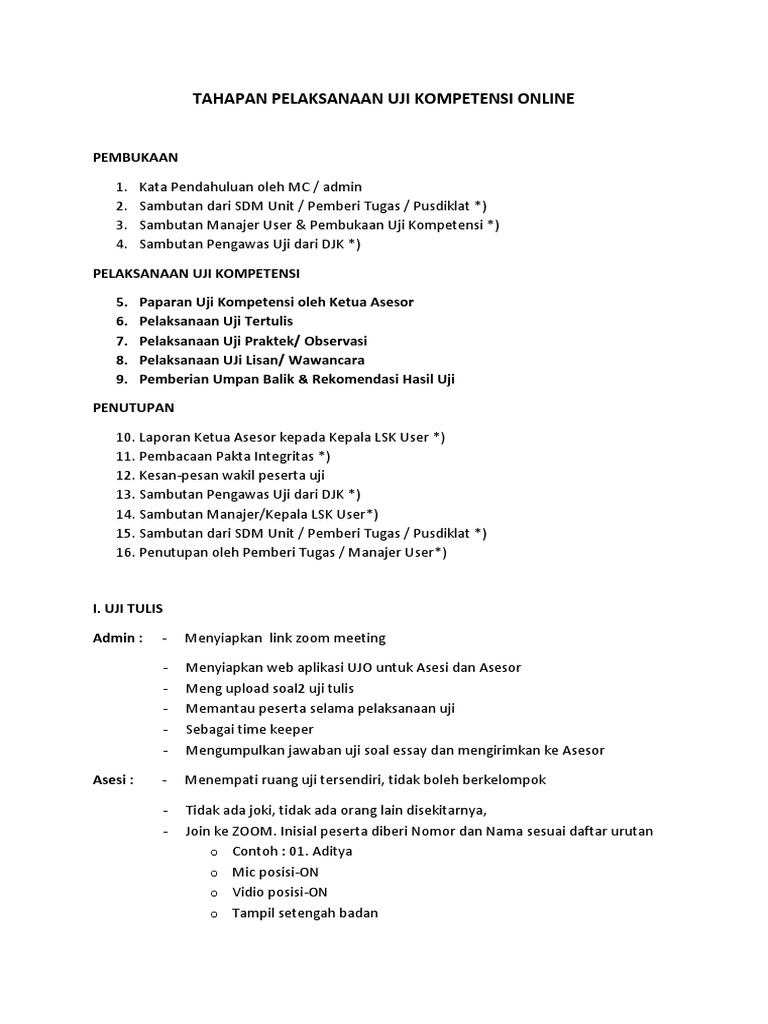 Technical Meeting & Contoh Kisi2 Video | PDF