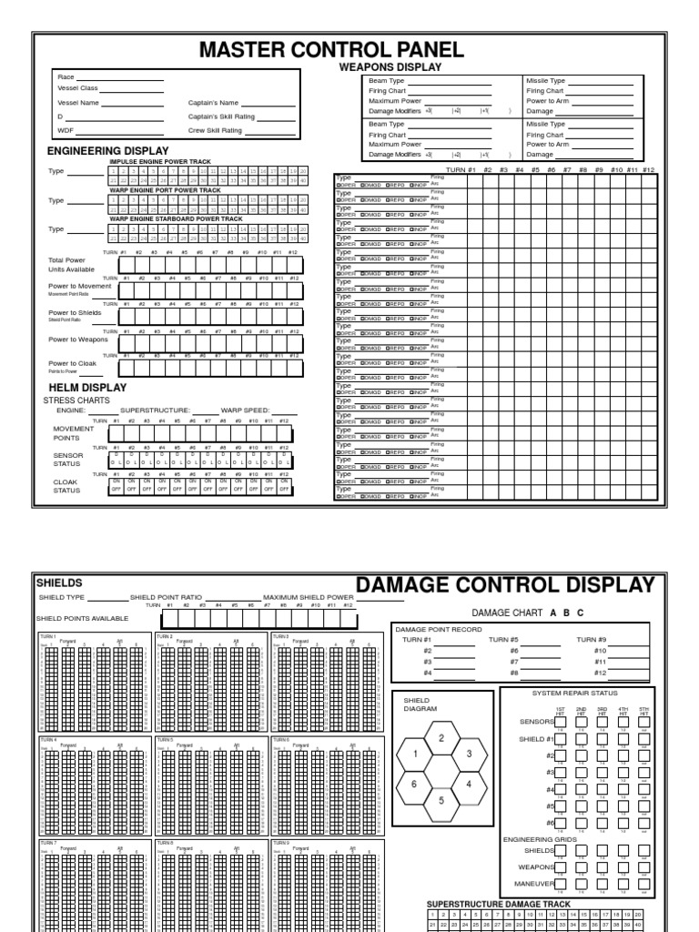Starship Race Power Management Guide | PDF | Watercraft | Warships
