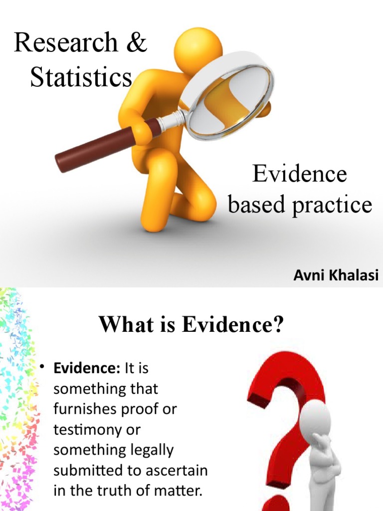 Research & Statistics: Evidence Based Practice | PDF | Evidence Based ...