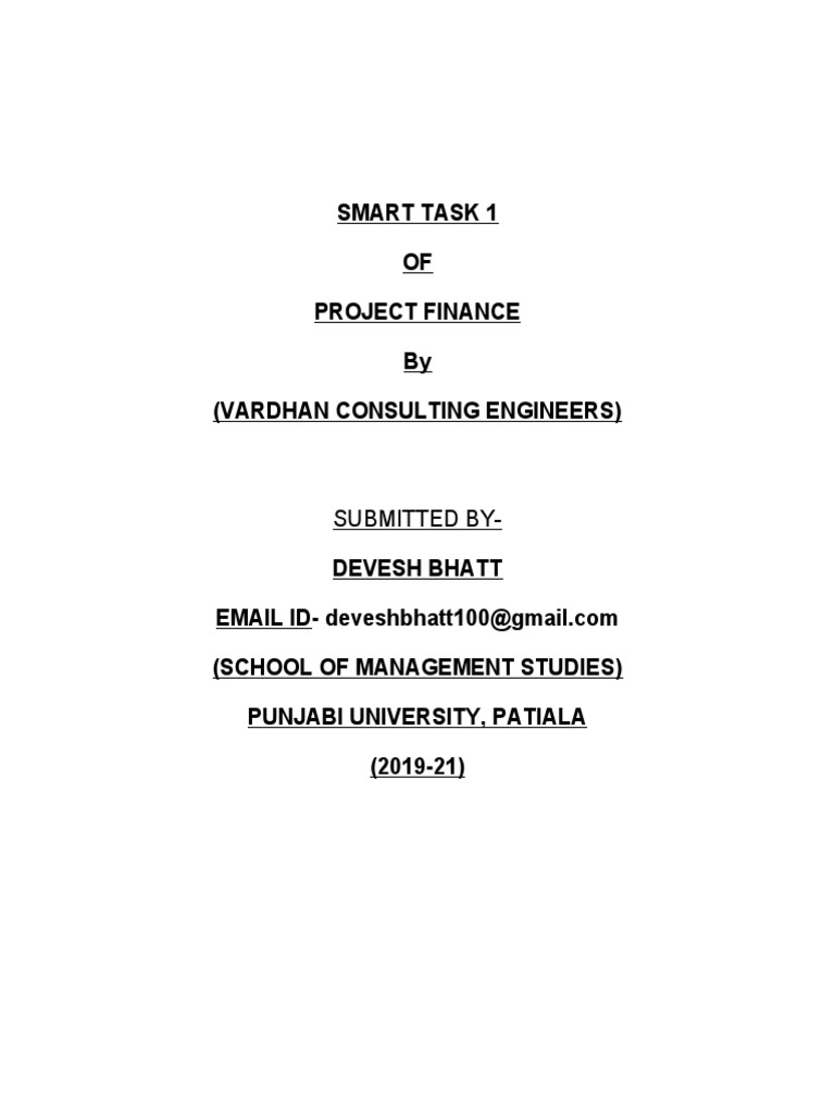 Smart Task 1 | PDF | Loans | Debt