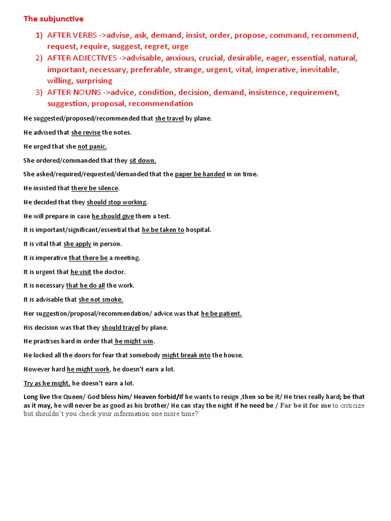 Notes On Grammar | PDF | Verb | Syntax