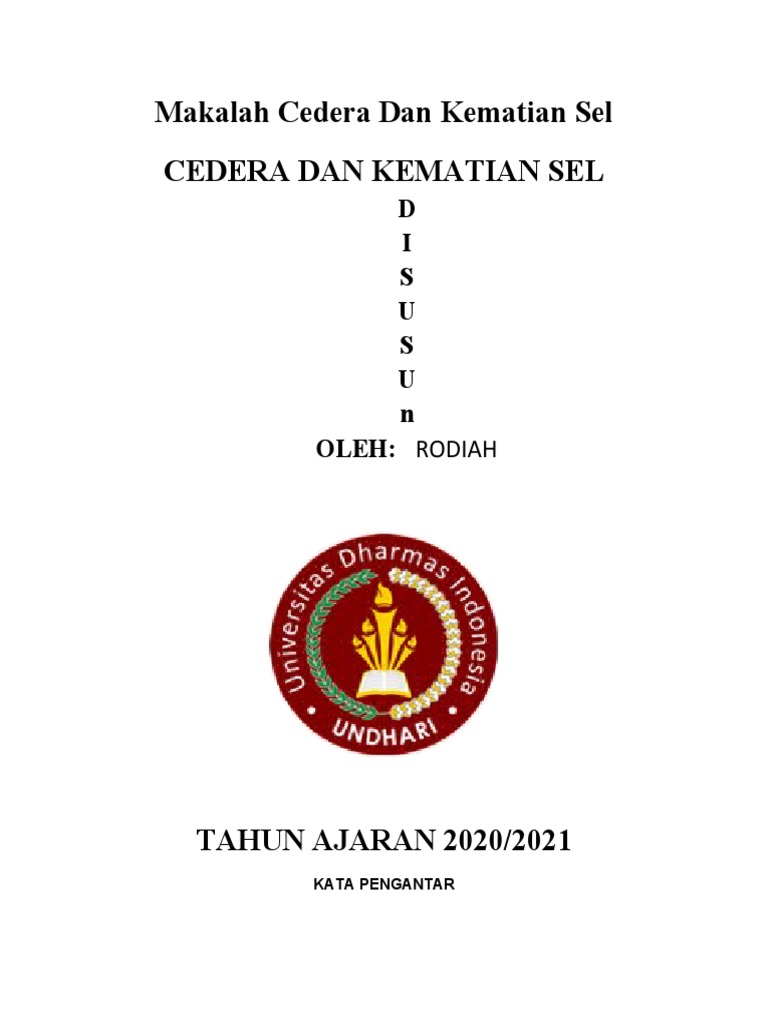 Makalah Cedera Dan Kematian Sel | PDF