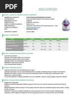 Detergente Patito | PDF | Detergente | Agua