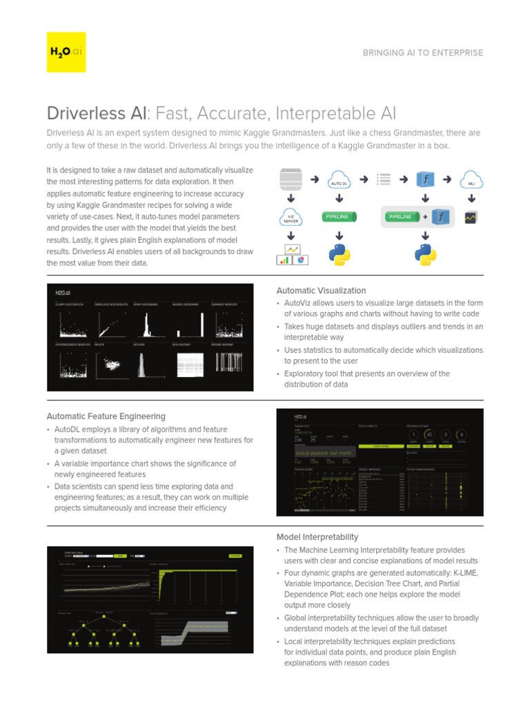 Driverless-AI Datasheet | PDF | Artificial Intelligence | Intelligence ...