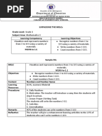 Grade 1. SSES Enhanced Mathematics Curriculum 1 | PDF | Shape | Pattern