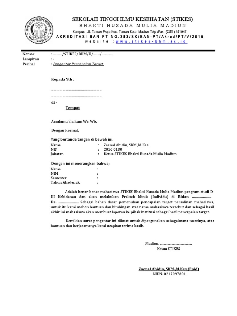 Pengantar Pencapaian Target | PDF