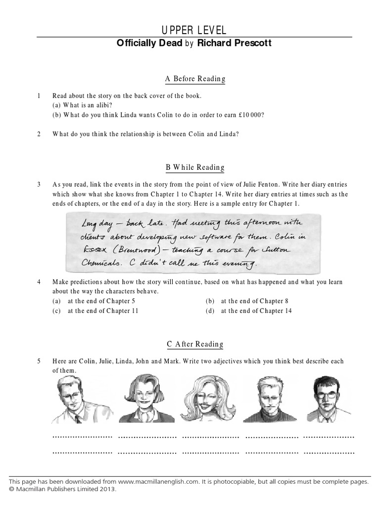 Upper Level: Officially Dead by Richard Prescott | PDF | Books