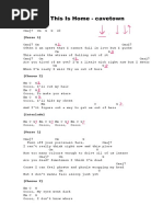 HALO CHORDS (Ver 2) by Beyoncé @ | PDF | Song Structure | Guitars