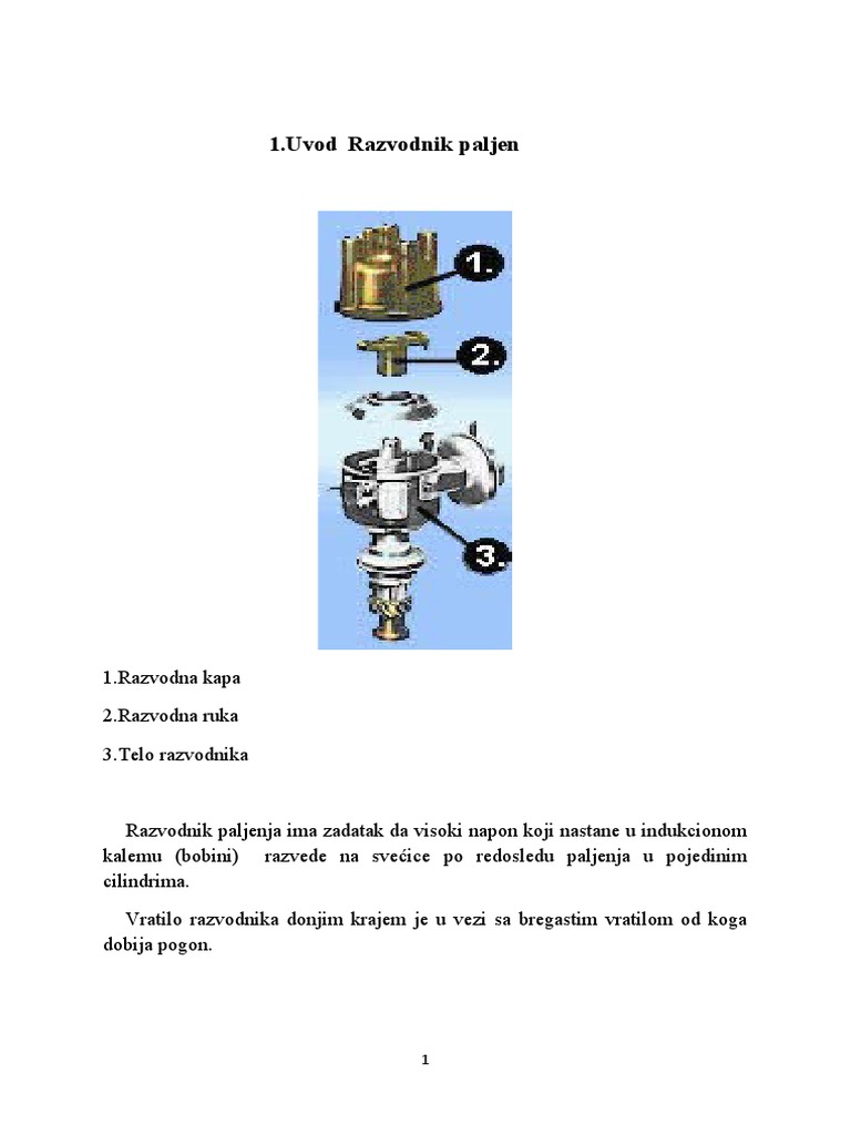 Kontrola I Podesavanje Paljenja | PDF