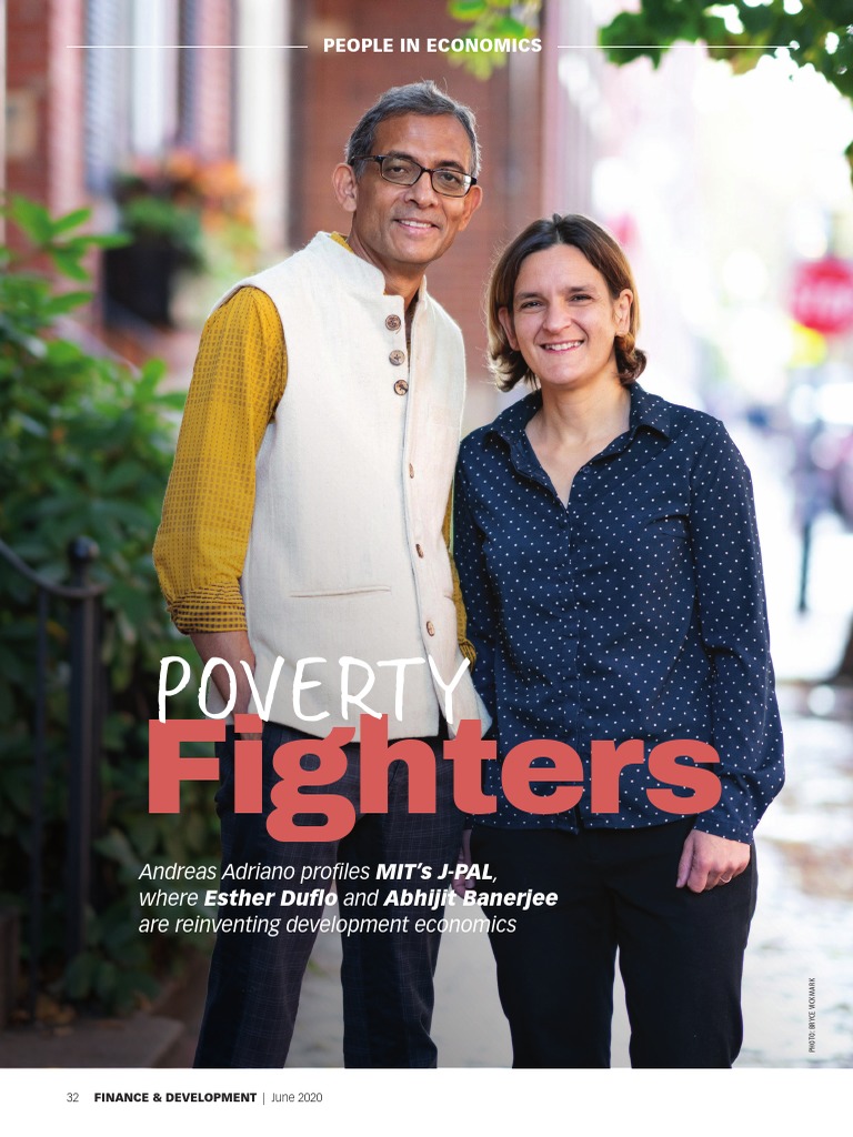 MIT Poverty Fighters Abhijit Banerjee and Esther Duflo PDF | PDF ...