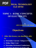 Basic Electronics PPT Lesson 1 | PDF | Electrical Resistivity And ...