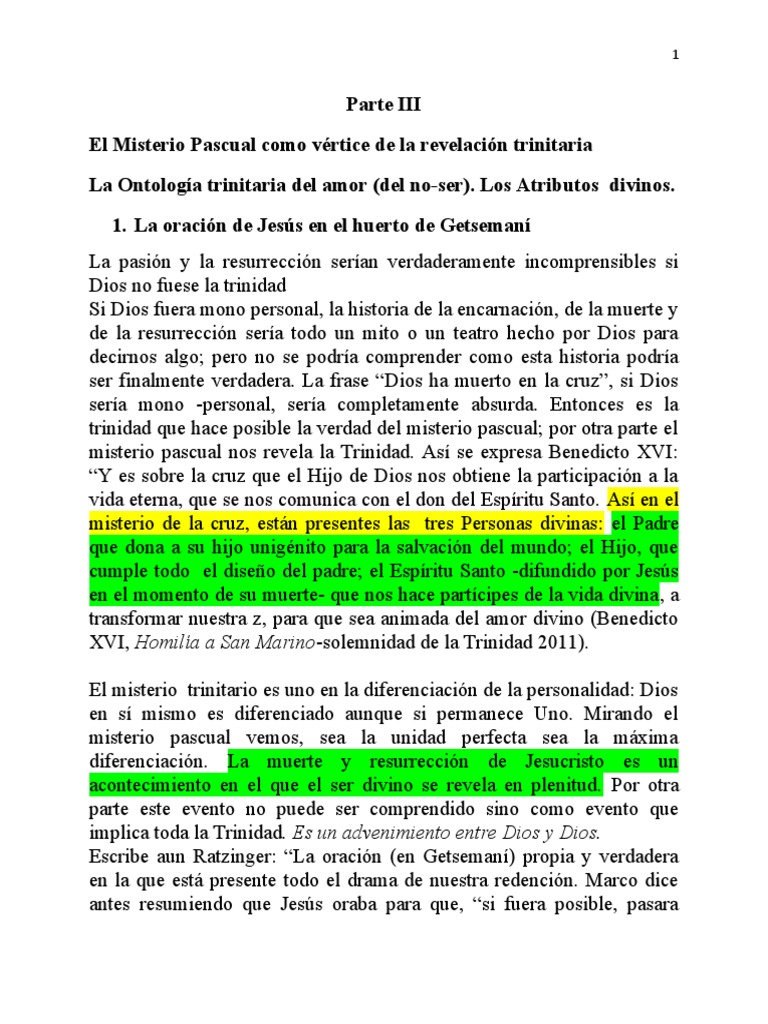 Ema Iii. El Misterio Pascual Rev. de La Trini | PDF | Trinidad | La ...